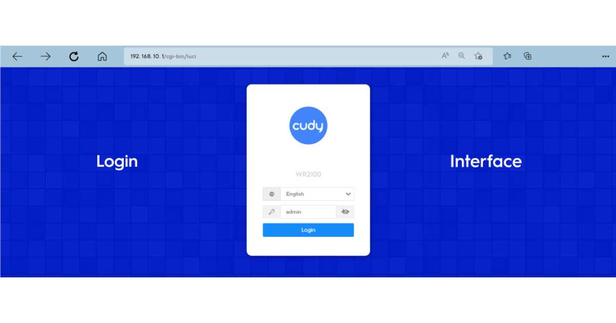 Cudy Router Web Interface Login Guide | Step by Step Guide