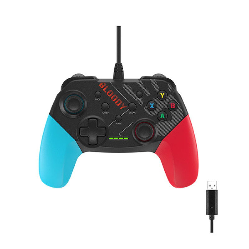A4TECH Bloody GP30 Ergonomic Gaming Controller - Blue Price in BD