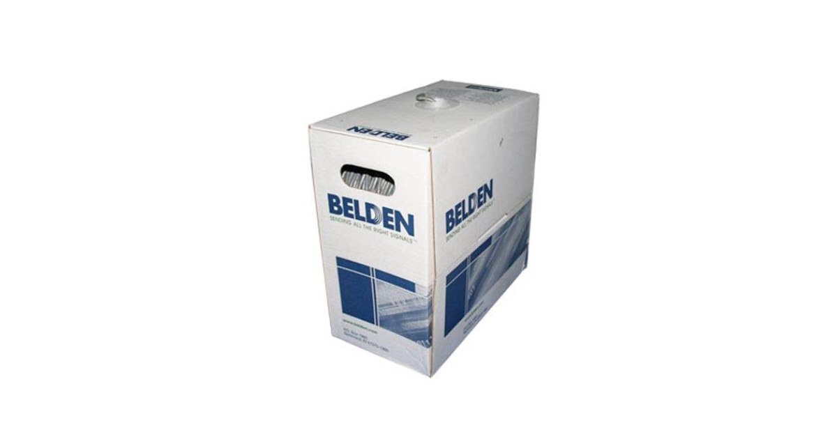 Belden 7814A (008A1000) Cat 6 24 AWG Solid UTP Cable