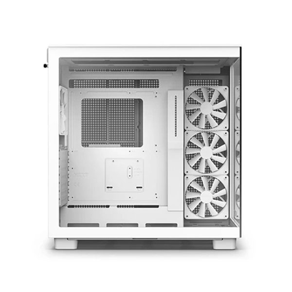 NZXT CM-H91FW-01 H9 Flow Edition ATX Mid Tower Casing - White
