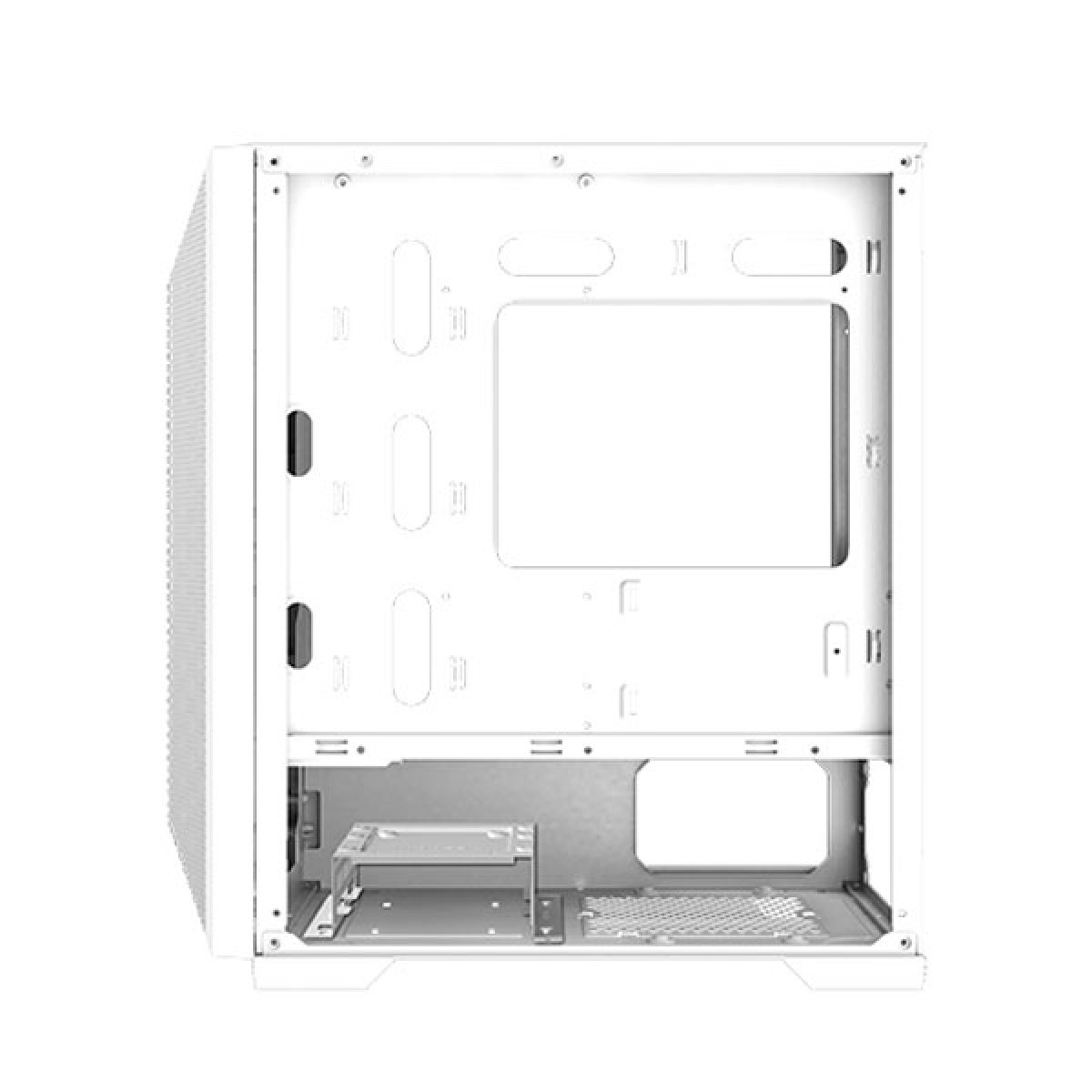 XIGMATEK Gemini II Arctic mATX Gaming Casing price in BD