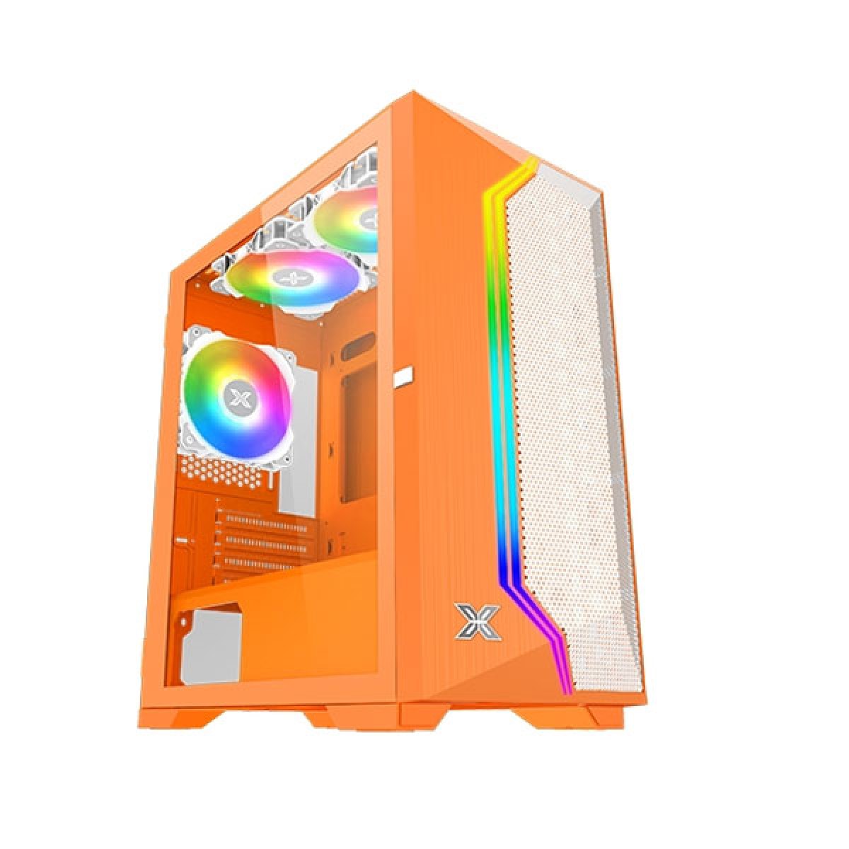 XIGMATEK Gemini II Orange mATX Gaming Casing price in BD