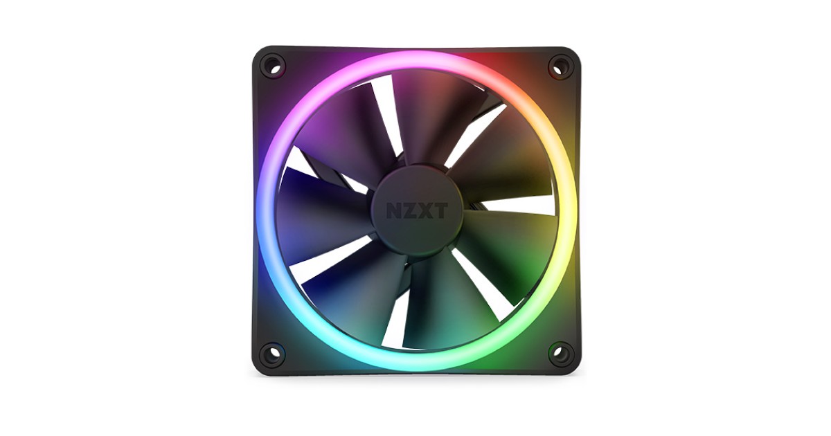 NZXT F120 RGB DUO 120mm RGB Casing Fan - Black Price in BD
