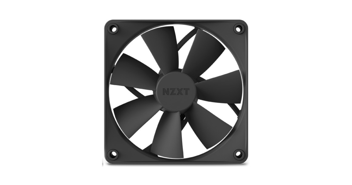 NZXT F120P 120mm Static Pressure Casing Fan - Black Price in BD