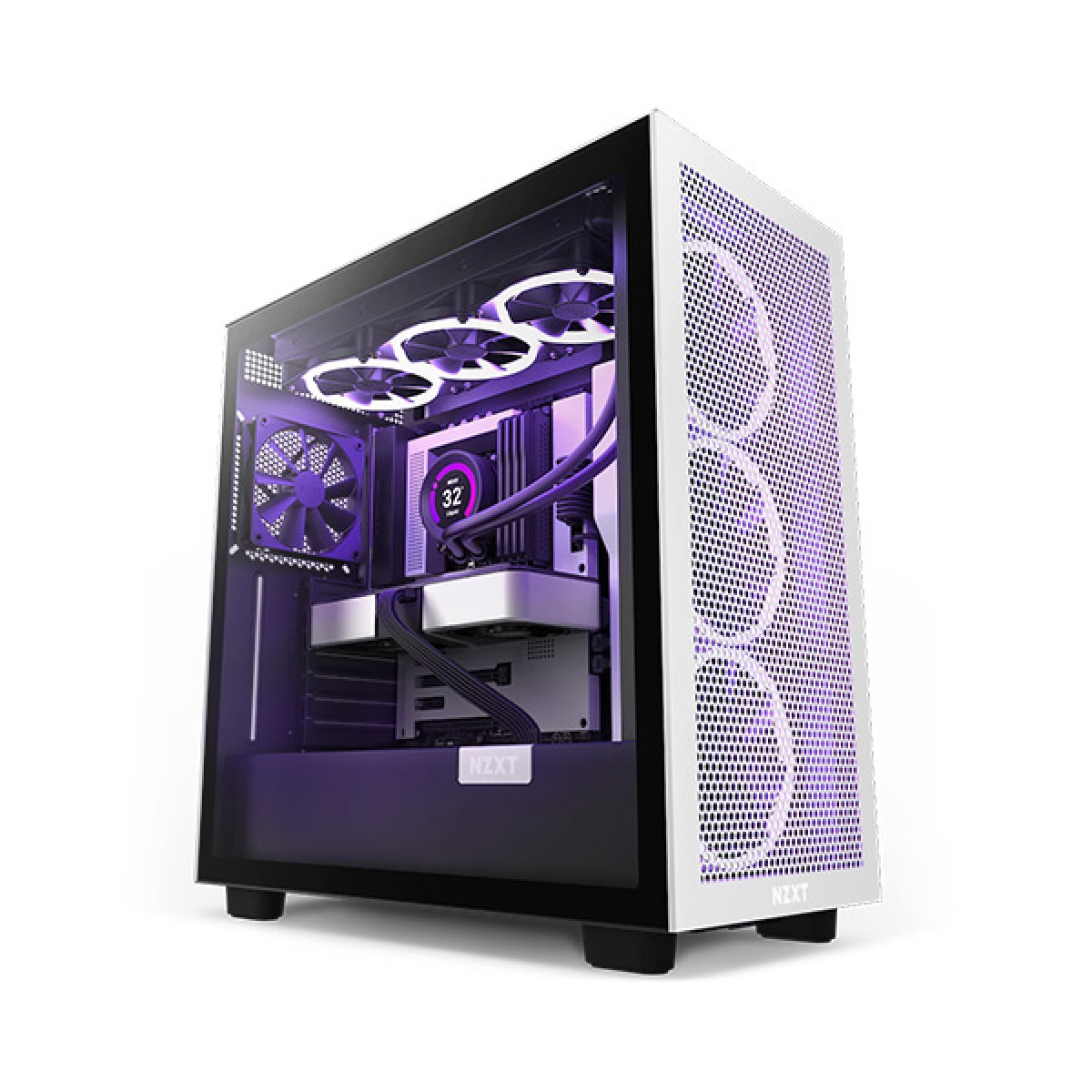 NZXT H7 Flow Black/White Mid-Tower Airflow Casing Price in BD