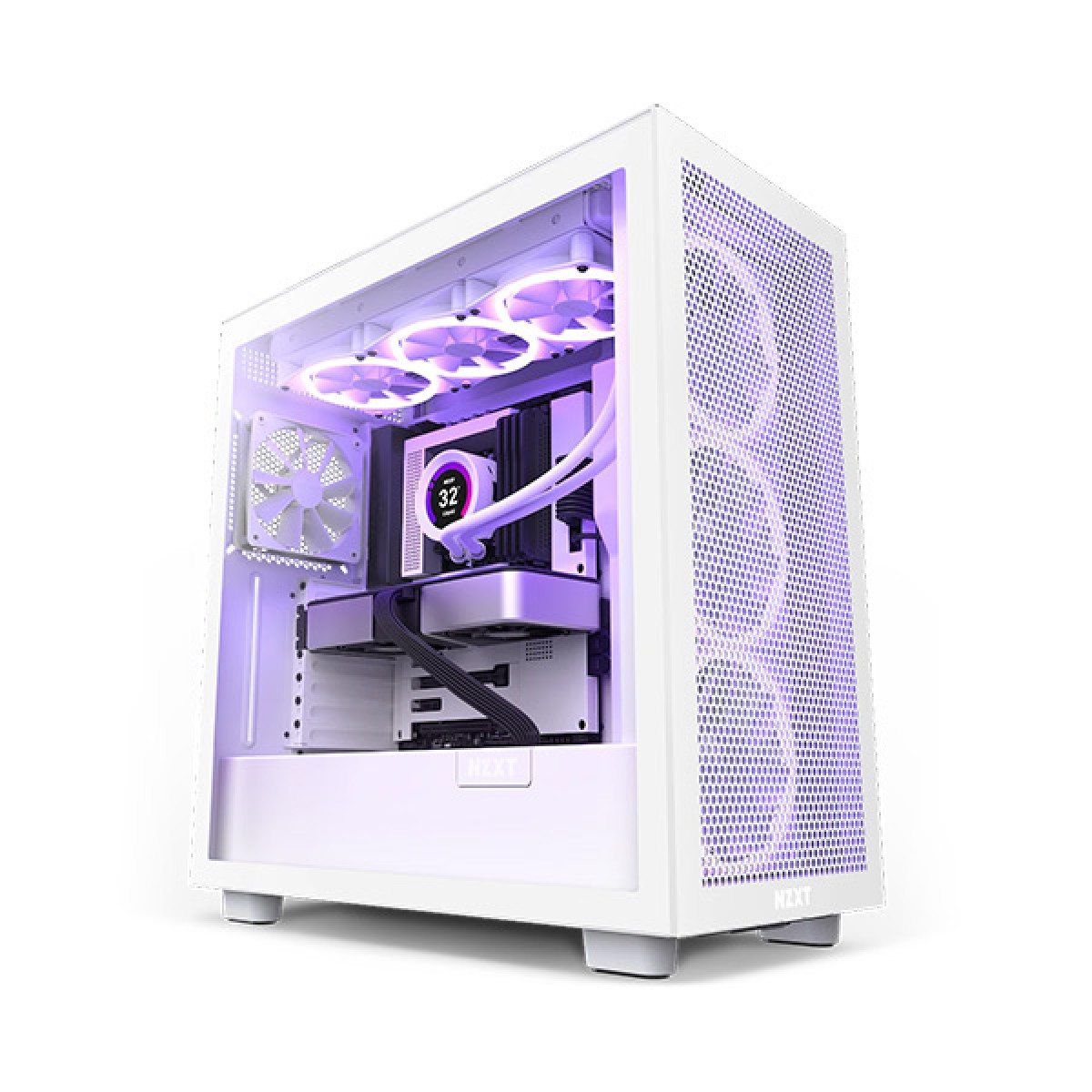 NZXT H7 Flow White Mid-Tower Airflow Casing Price in BD