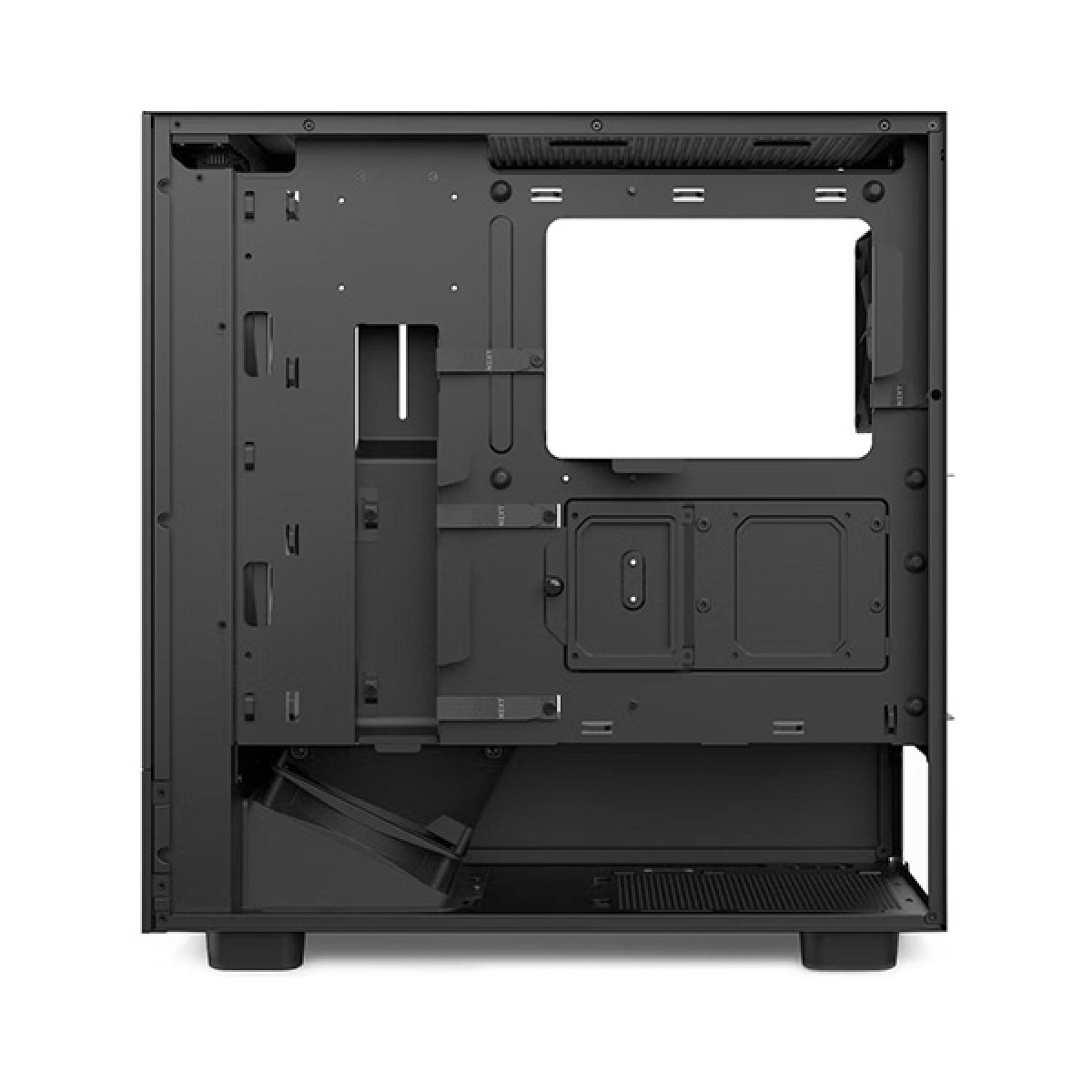 NZXT H5 Flow RGB Compact ATX Mid-Tower Casing - Black Price in BD