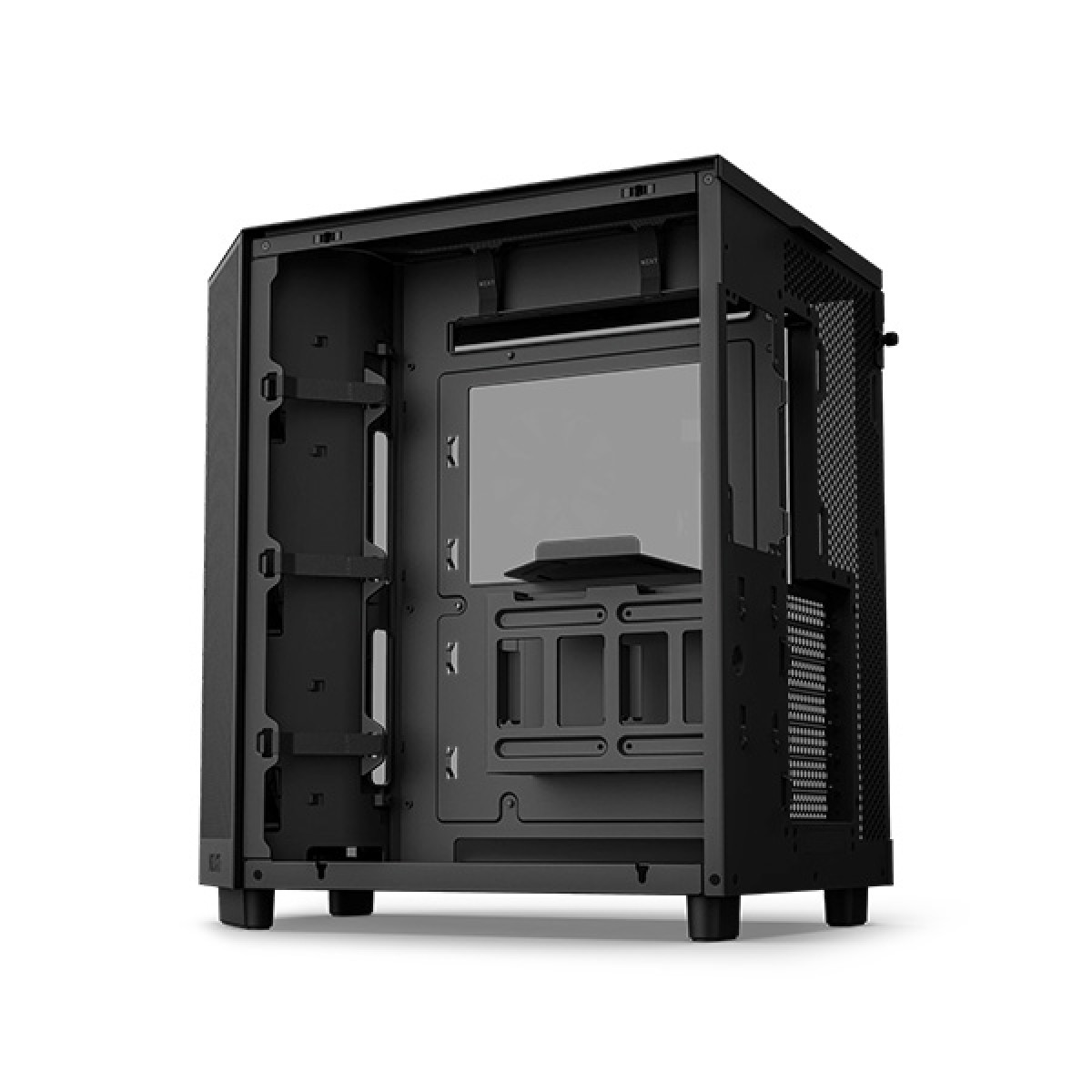 NZXT H6 Flow RGB Dual-Chamber Mid-Tower Casing - Black Price in BD