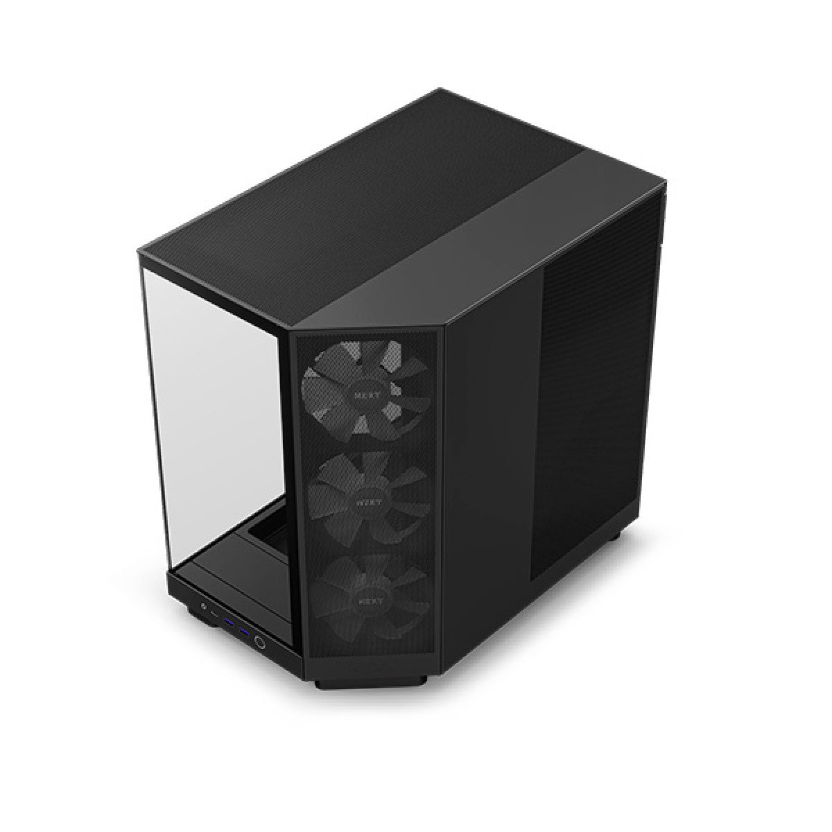 NZXT H6 Flow RGB Dual-Chamber Mid-Tower Casing - Black Price in BD