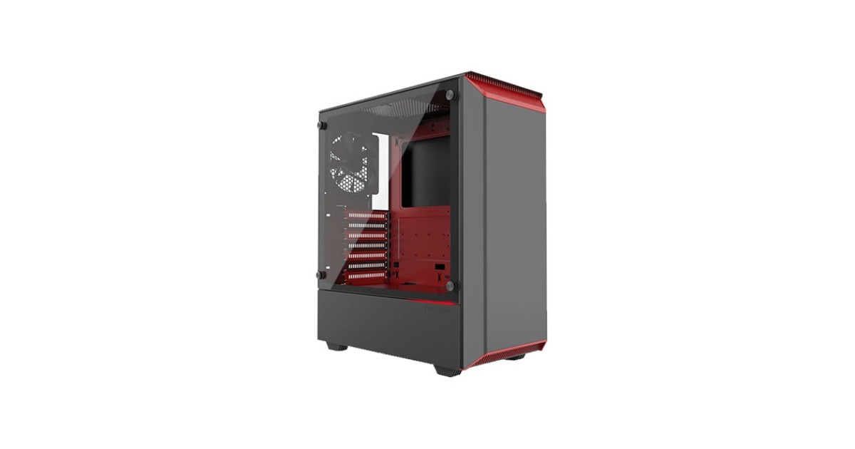 Phanteks Eclipse P300 Black/Red Case Price in Bangladesh