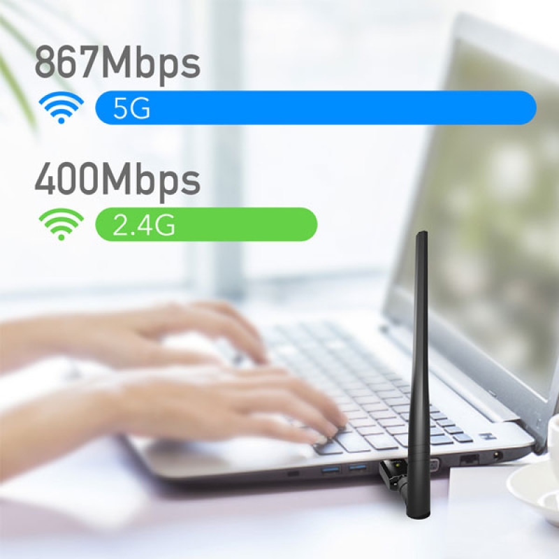 Cudy WU1400 AC1300 High Gain USB Wi-Fi Adapter