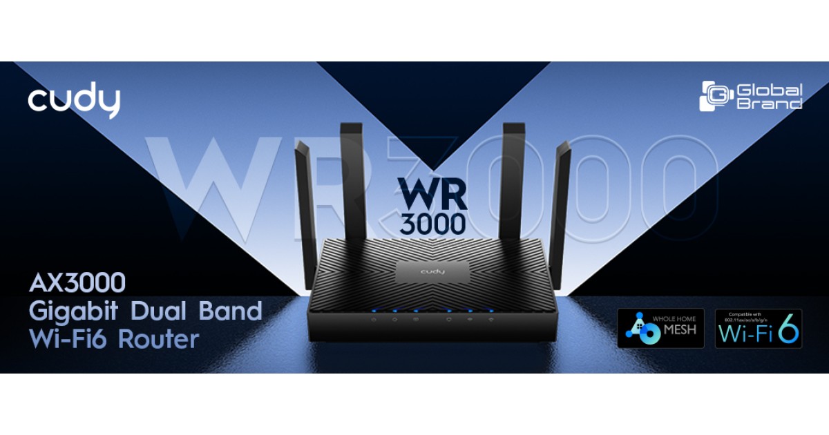 Experience Seamless Connectivity with CUDY WR3000 Router