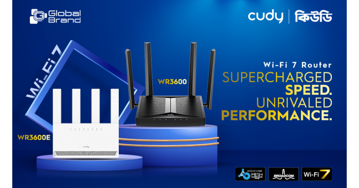 Cudy WiFi7 Router in Bangladesh - Press Release