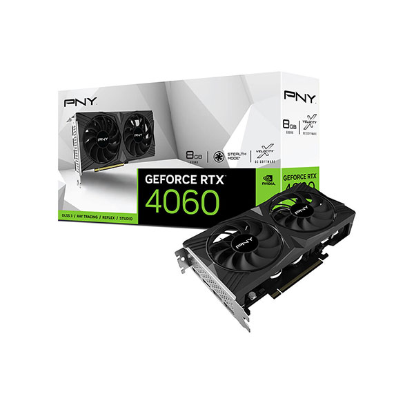 PNY RTX 4060 8GB GDDR6 VERTO Dual Fan Graphics Card Price in BD