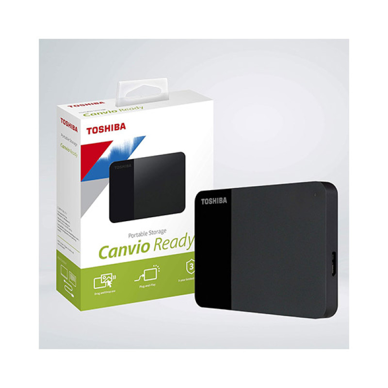 Toshiba Canvio Ready 1TB USB 3.2 Black External Hard Drive Price in BD