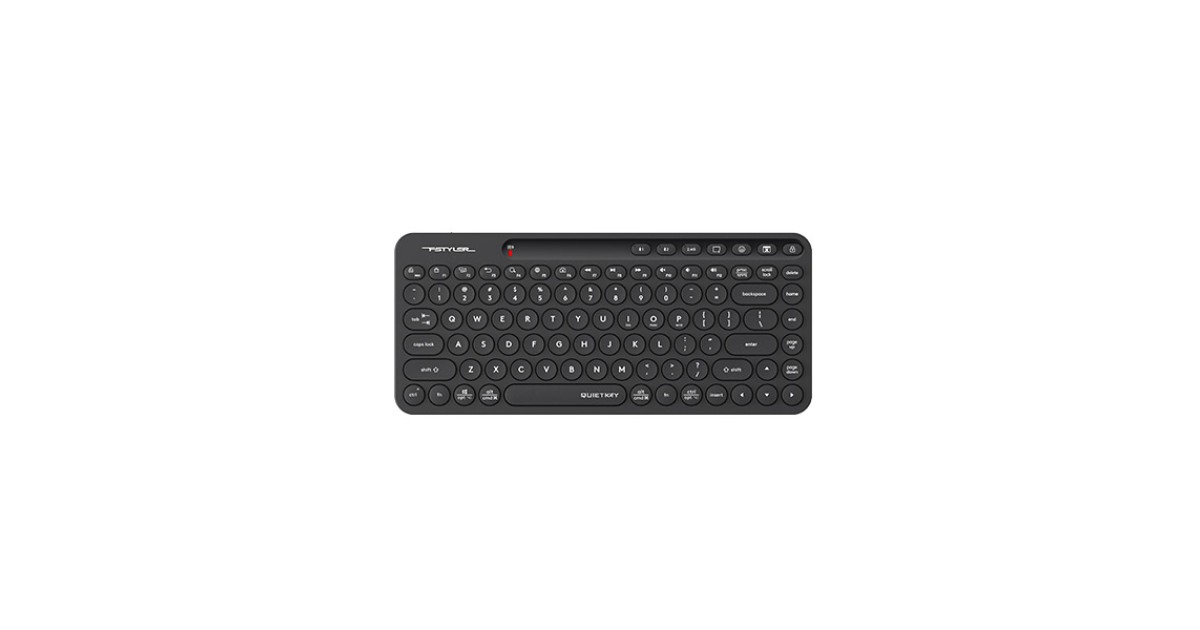A4tech Fstyler FBK36C AS Rechargeable Compact Wireless Keyboard - Black ...