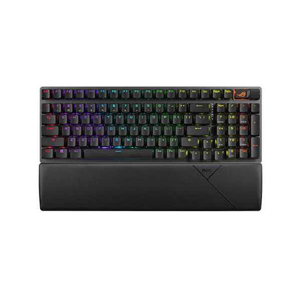 ASUS ROG Strix Scope II 96 Wireless NX Snow Switch Mechanical Keyboard ...