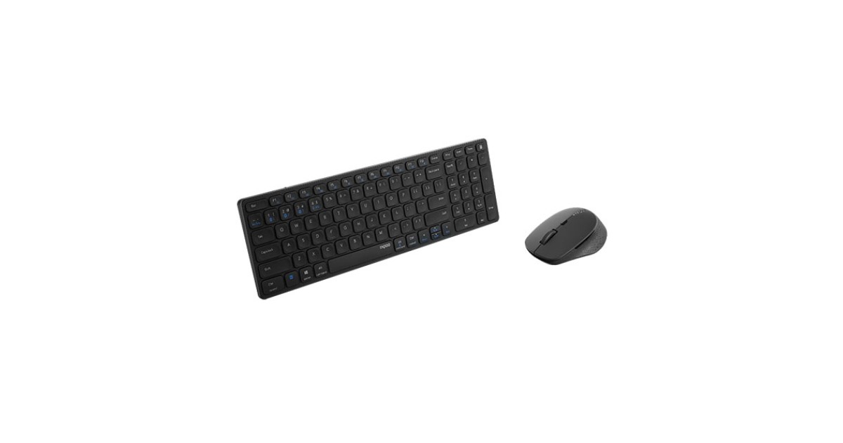 RAPOO 9350M Multi-mode wireless Optical Mouse & Keyboard Combo