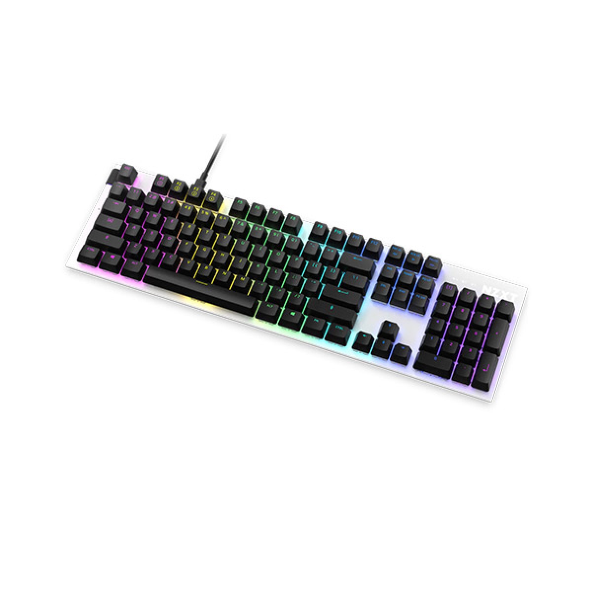NZXT Function Full Size Mechanical Keyboard - White Price in BD