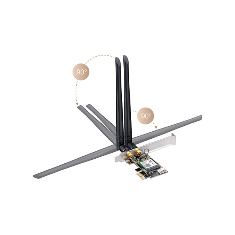 Cudy WE3000 V1 AX3000 Dual-Band Wi-Fi 6 PCIe Adapter Price in BD