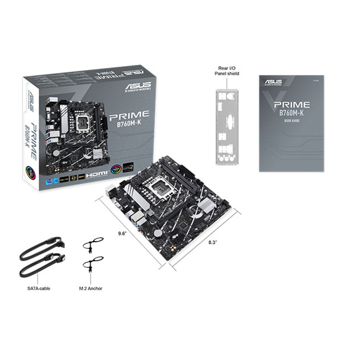 ASUS PRIME B760M-K Intel 13th Gen mATX Motherboard