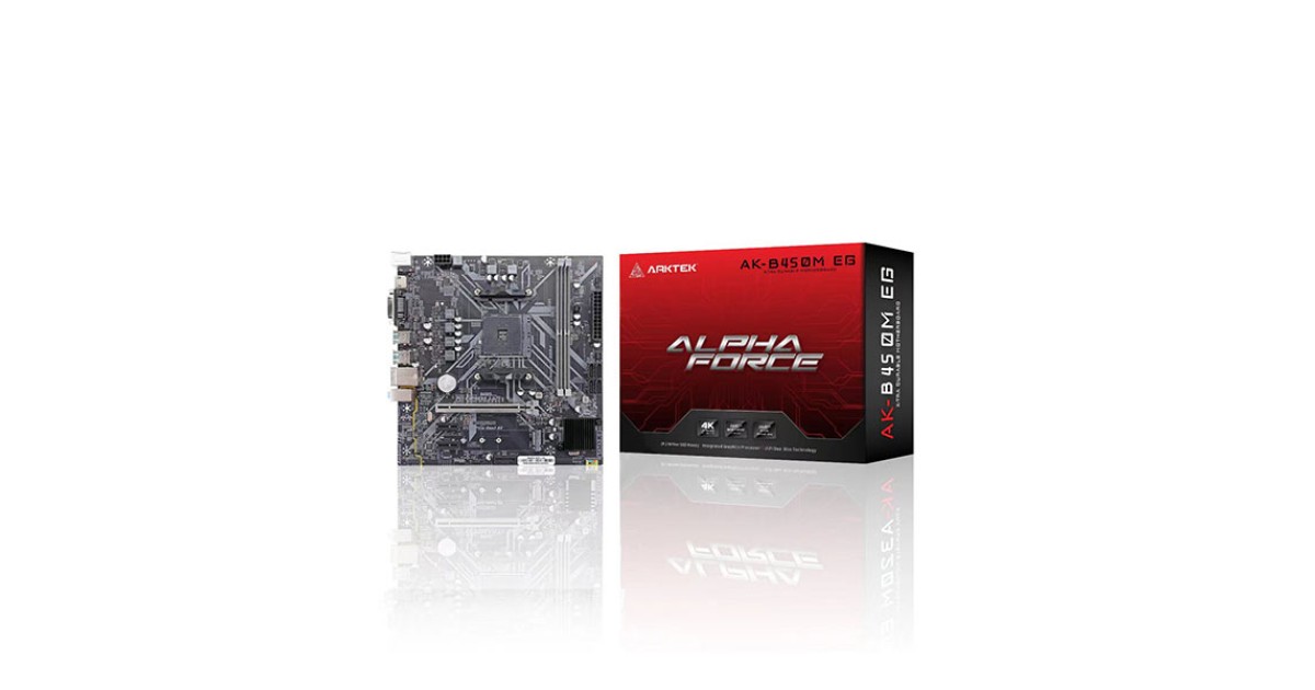 Arktek AK-B450M EG AM4 micro-ATX Motherboard Price in BD