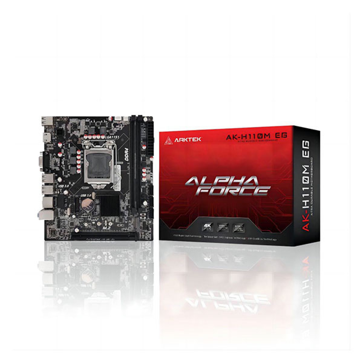 Arktek AK-H110M EG 7th Gen micro-ATX Motherboard Price in BD