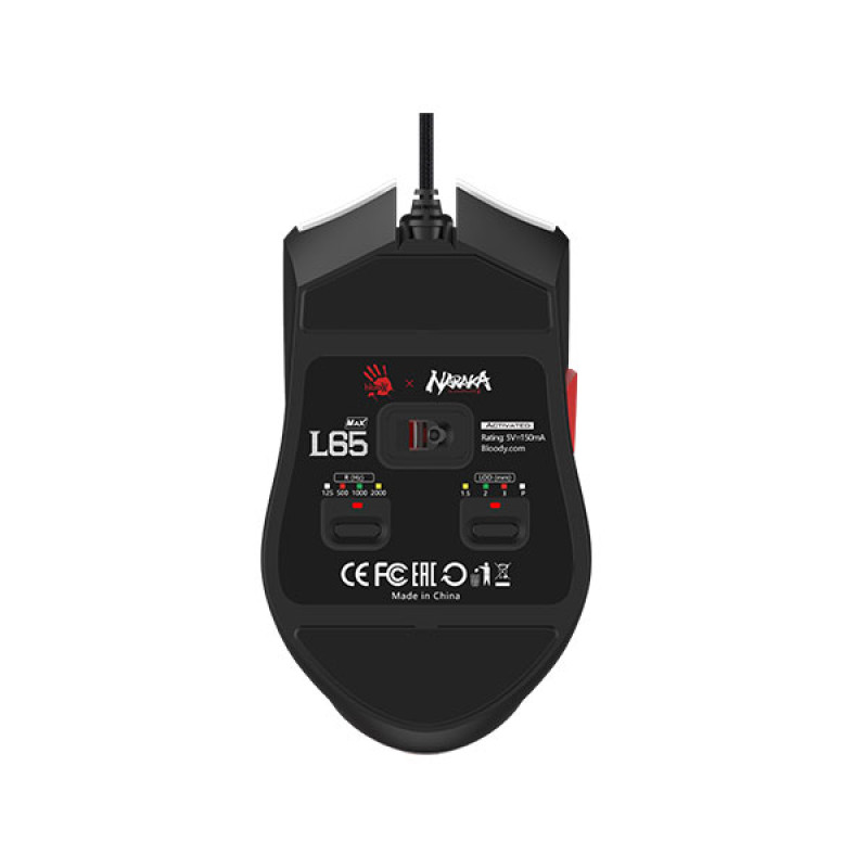 A4TECH Bloody L65 Max Naraka Lightweight RGB Gaming Mouse