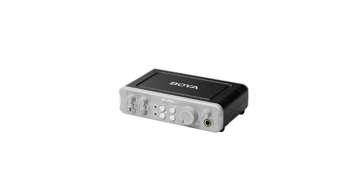 BOYA BY-AM4 Dual-Channel Audio Interface Price in BD