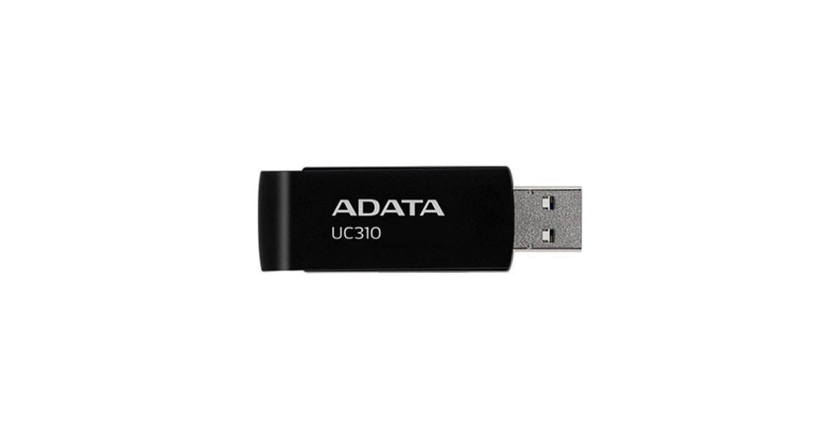 ADATA 64GB UC310 Black USB 3.2 Pen Drive