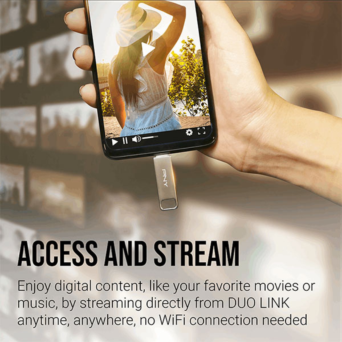 PNY Duo Link 64GB USB 3.2 Type-C Dual Pen Drive Price in BD