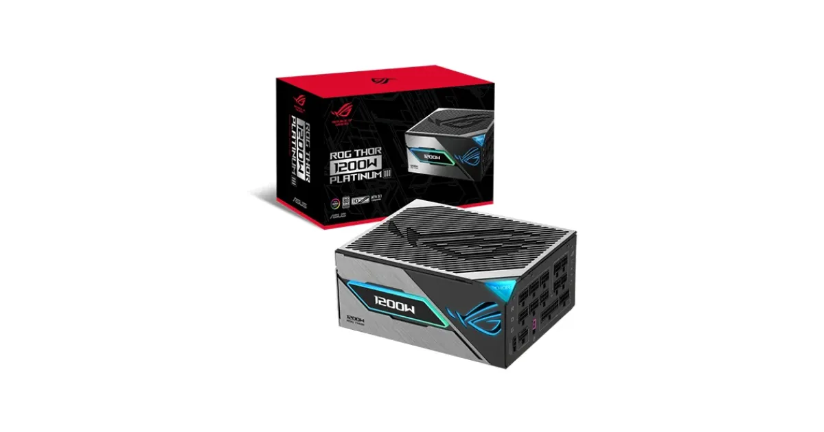 ASUS ROG Thor 1200W Platinum III Power Supply Price in BD