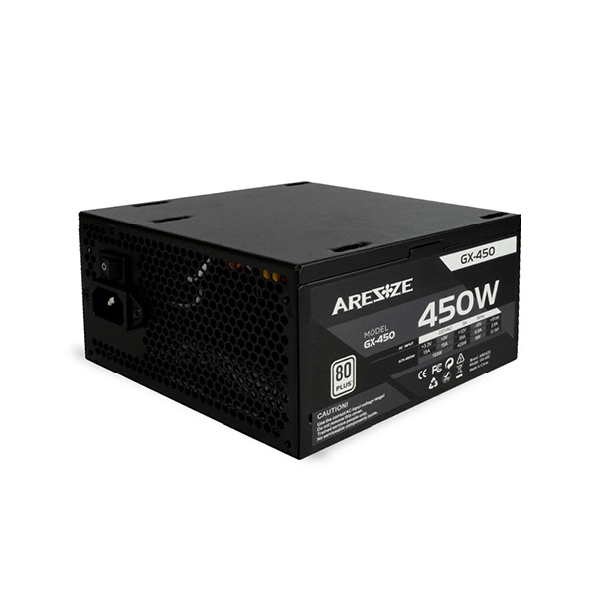 Aresze GX-450 450 Watt 80Plus standard Power Supply Price in BD