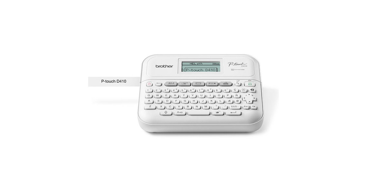 Brother PT-D410 Desktop PC Connectable Label Printer