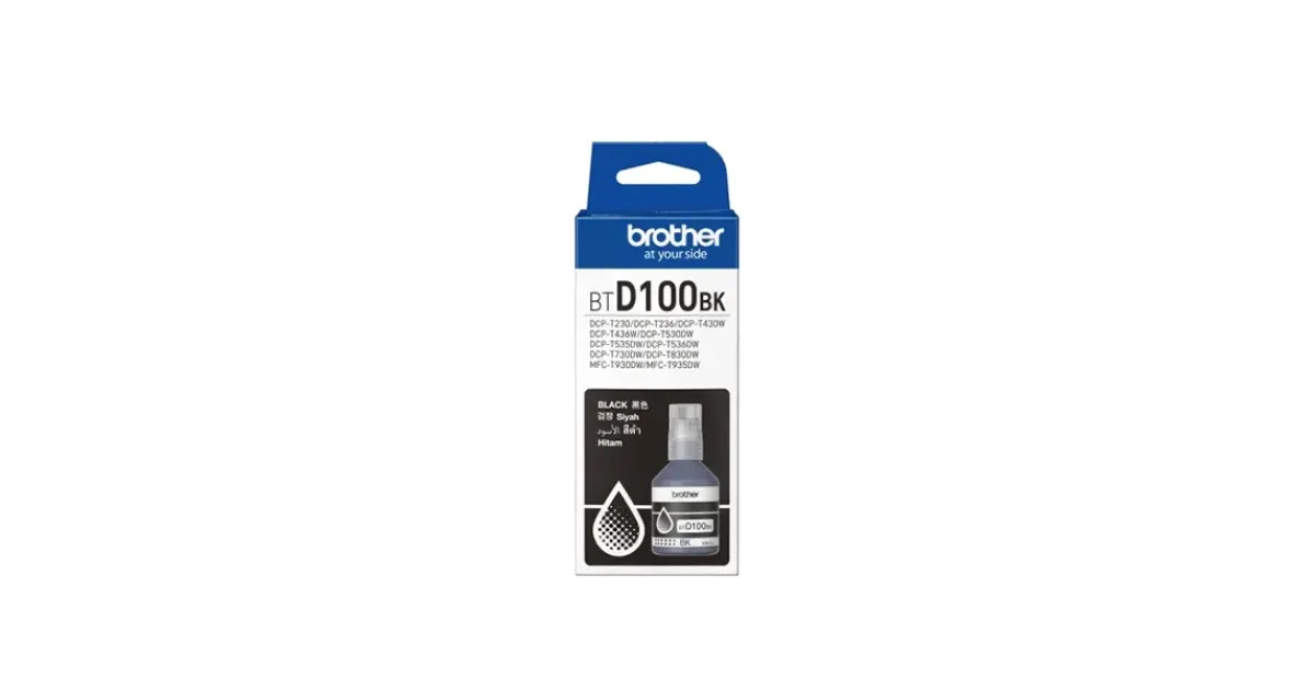 Brother BTD100BK Black Ink Bottle Price in BD