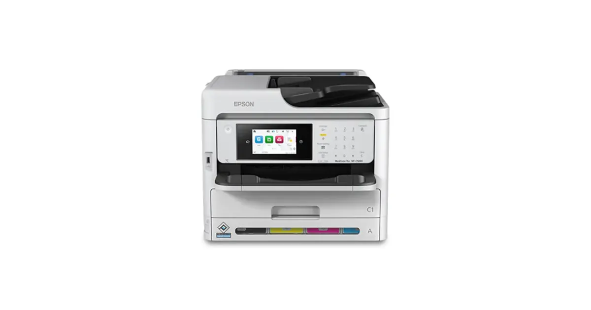 Epson WorkForce Pro WF-C5890 Wi-Fi Duplex All-in-One Inkjet Printer ...
