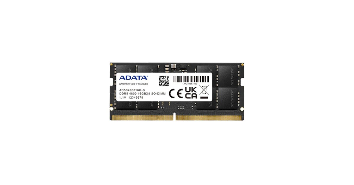 ADATA 16GB DDR5 4800 BUS Laptop RAM price in Bangladesh