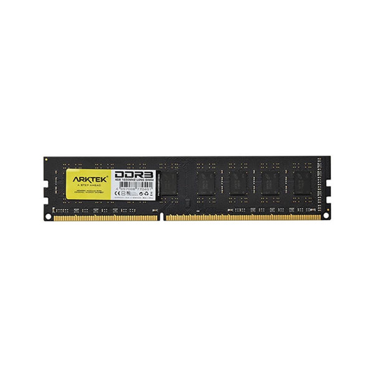 Arktek 4GB DDR3 1600MHz Desktop RAM Price in BD