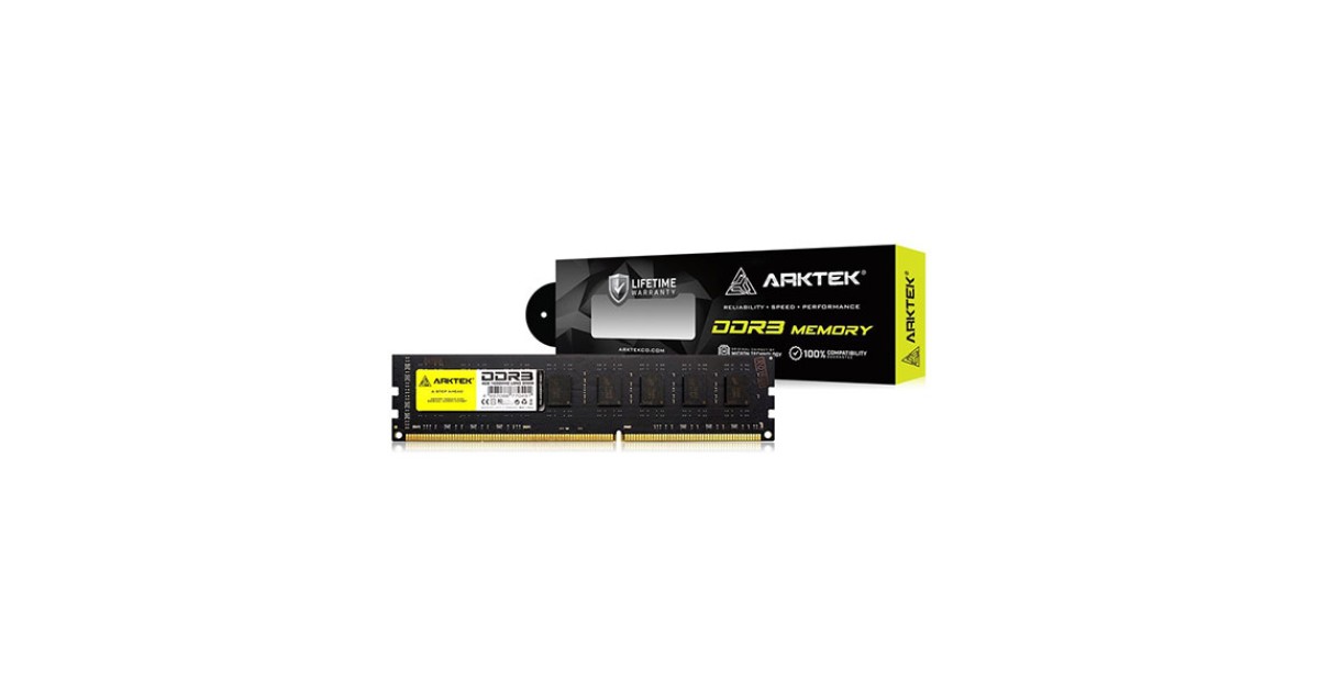 Arktek 4GB DDR3 1600MHz Desktop RAM Price in BD