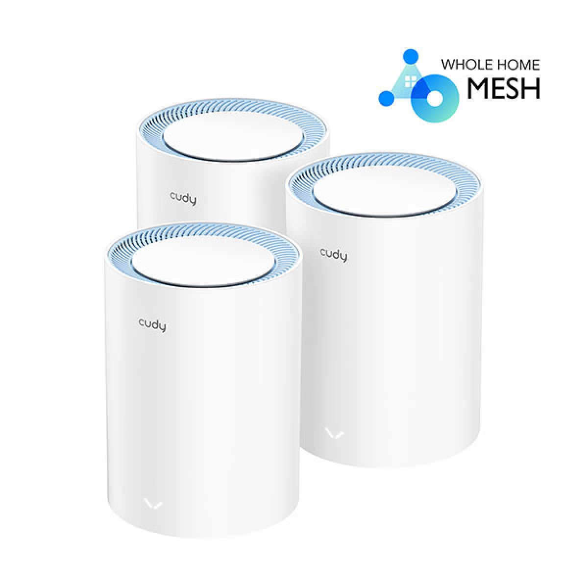 CUDY M1200 AC1200 Dual Band (3 pack) Wi-Fi Mesh Router