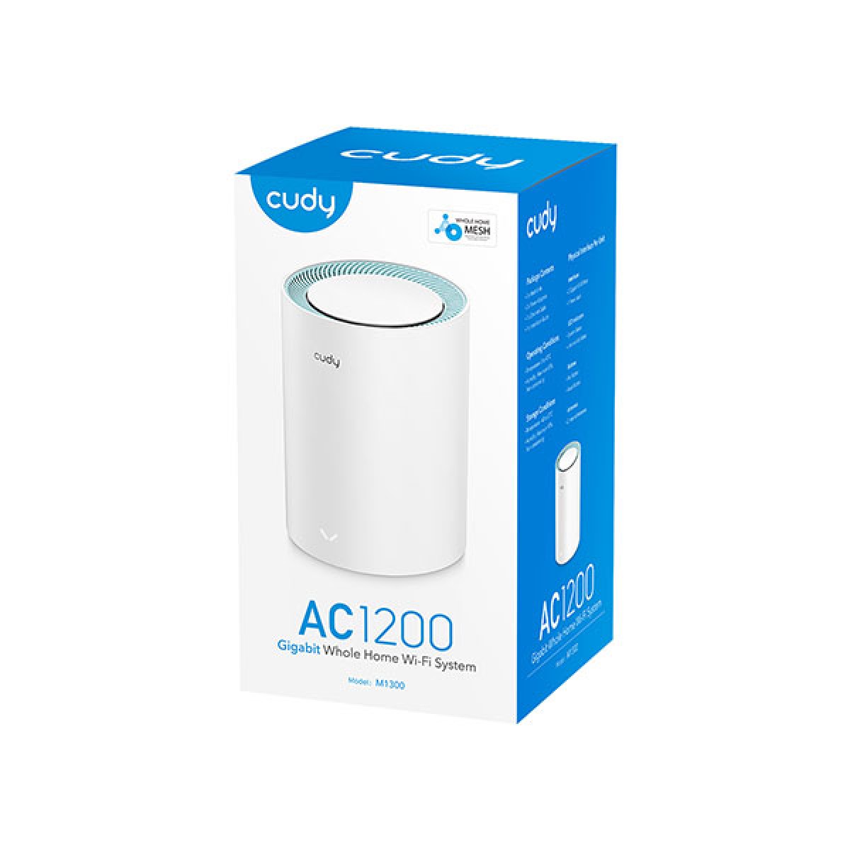 Cudy M1300 AC1200 Dual Band Wi-Fi Mesh Router price in BD