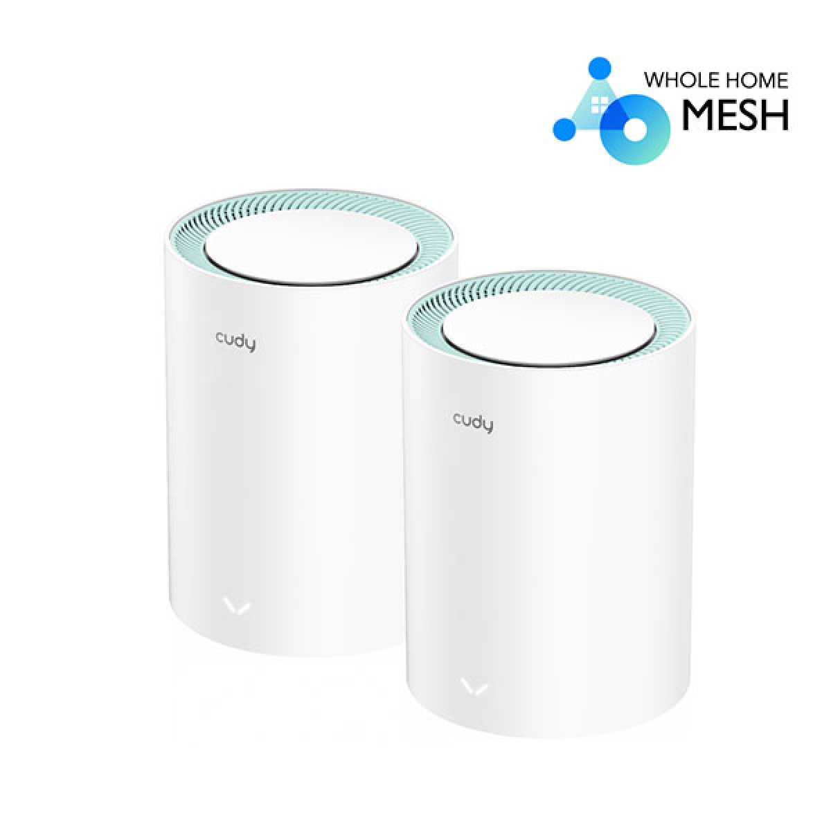 Cudy M1300 AC1200 (2 pack) Dual Band Wi-Fi Mesh Router