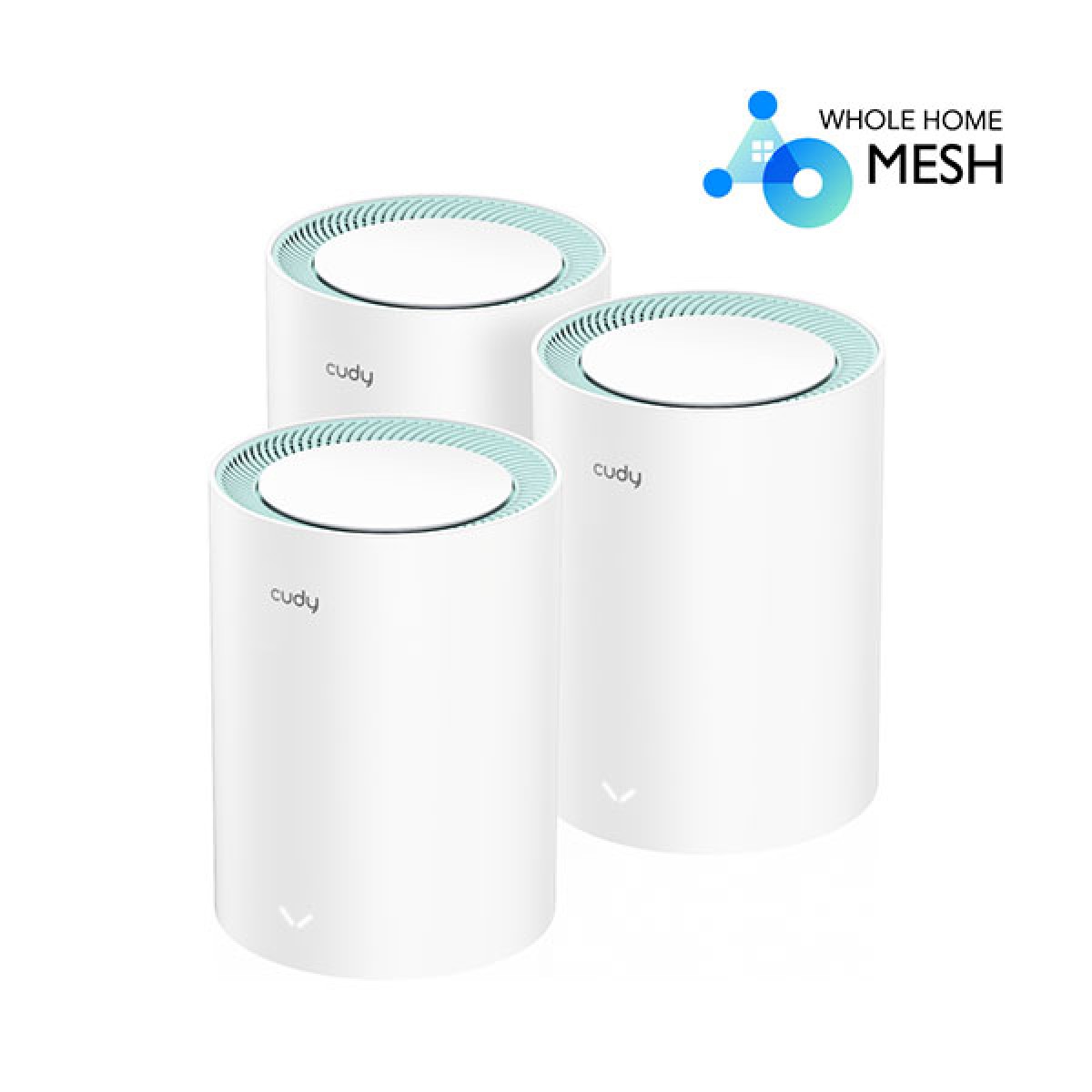 Cudy M1300 AC1200 (3-pack) Dual Band Wi-Fi Mesh Router