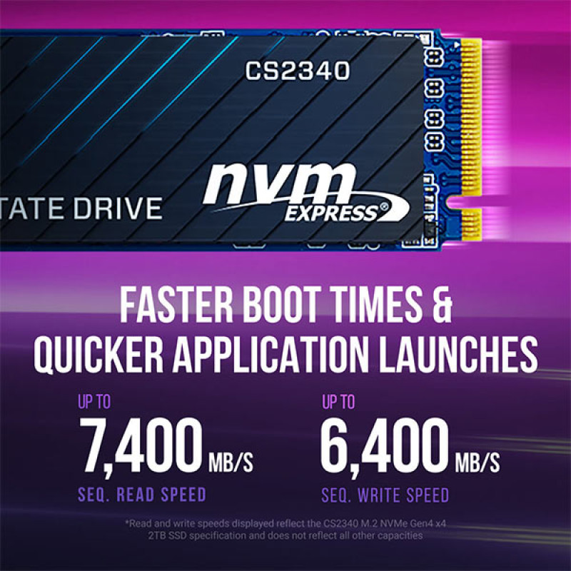 PNY CS2340 1TB M.2 2280 NVMe Gen 4x4 SSD Price in BD