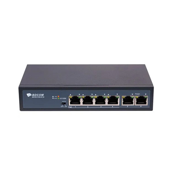 BDCOM S1006 4P 4-Port PoE Switch Price in BD