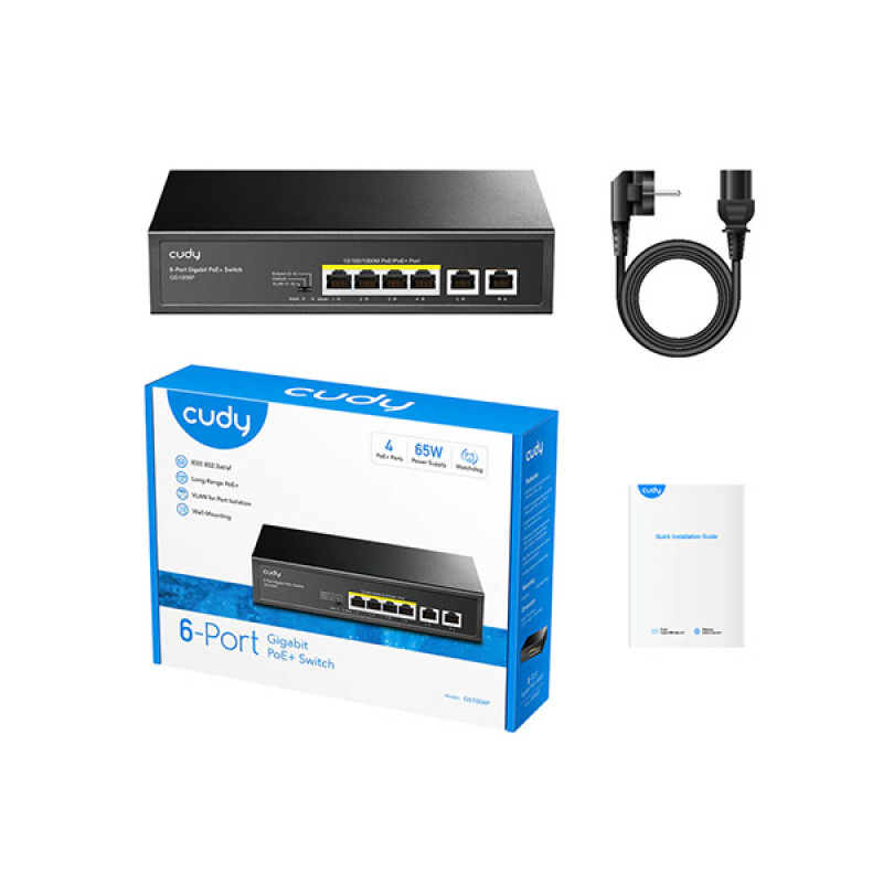 Cudy GS1006P 4-GbE PoE Switch Price in BD