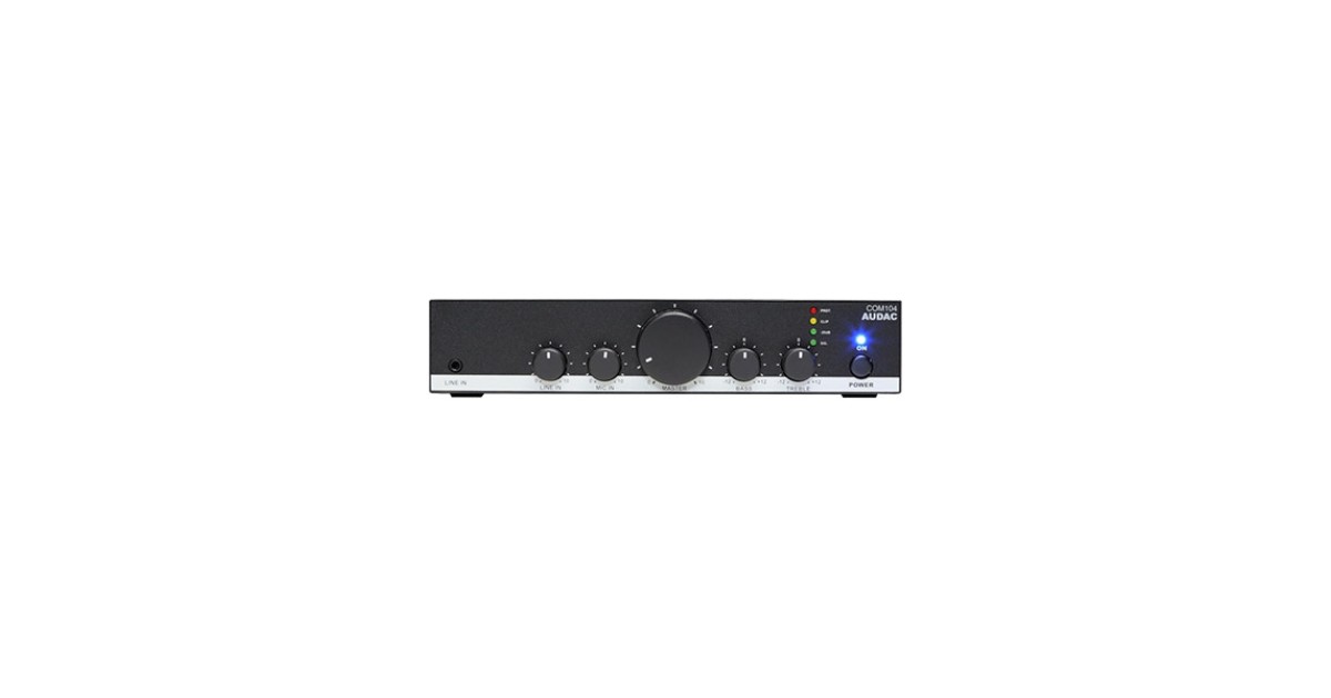 Audac COM104 40W Public Address Class-D Mixing Amplifier Price in BD