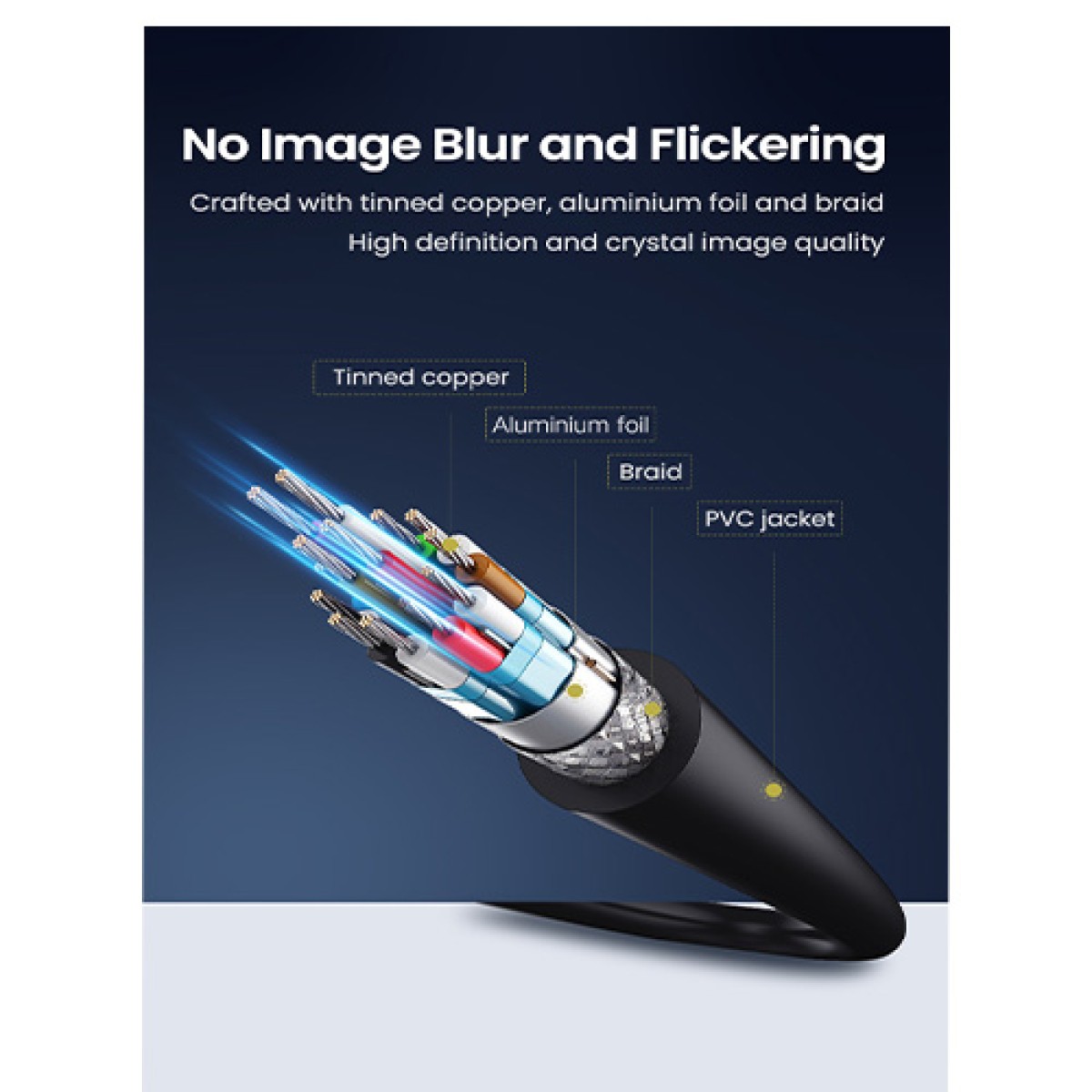 UGREEN DP102 (10245) DP Male to Male Cable Price in BD