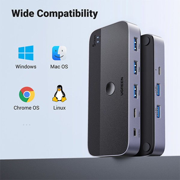 UGREEN CM662 (15705) USB 3.0 Sharing Switch Price in BD