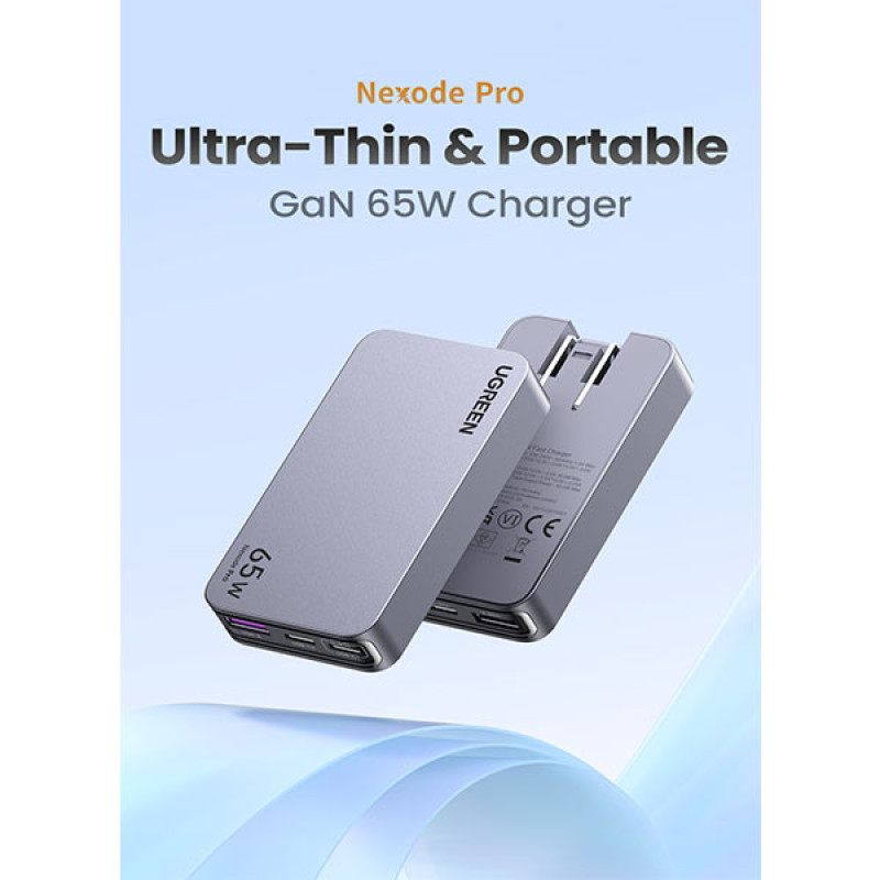 Ugreen X753 (15817) Nexode Pro 65W 3-Port GaN Fast Charger Price in BD